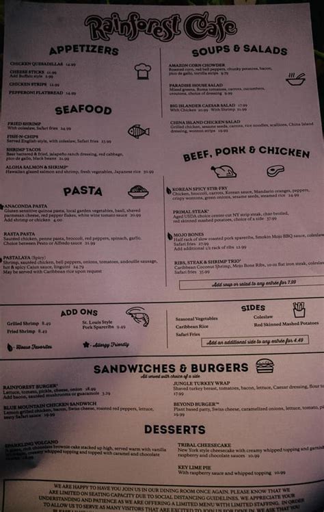 Review Rainforest Cafe At Disney Springs