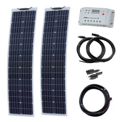 V Solar Panels Charging Kits For Caravans Motorhomes Boats Yachts