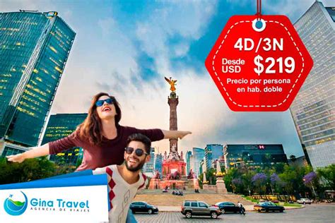 Paquetes a México básico Gina Travel Agencia de viajes