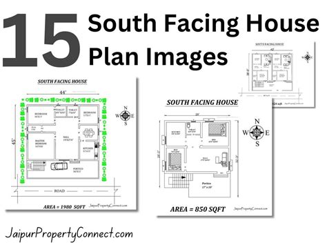 15 Best South Facing House Plans According To Vasthu Shastra