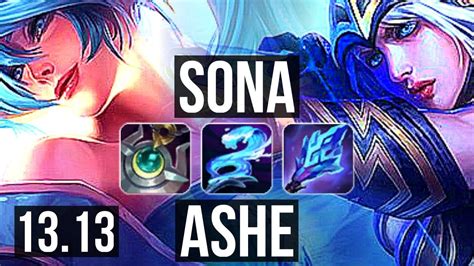 Sona Seraphine Vs Ashe Janna Adc M Mastery