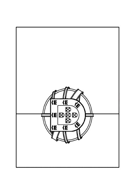 Bandeira De Portugal Para Colorir Imprimir Desenhos