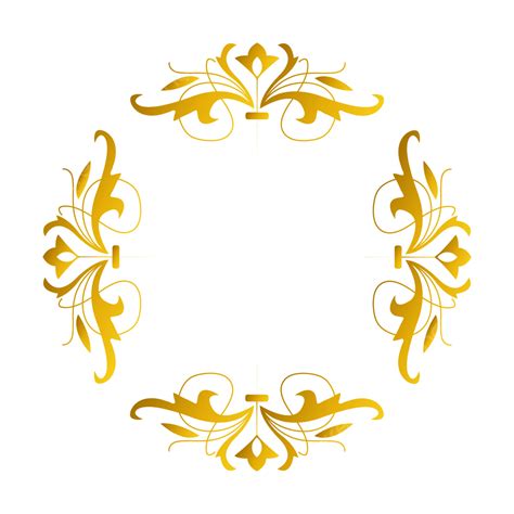 Golden Border Clipart Transparent PNG Hd Golden Border Png Border
