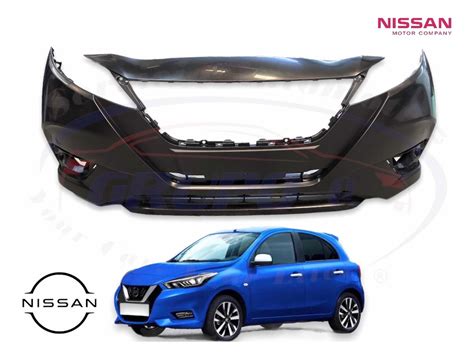Facia Defensa Delantera March 2021 2022 Nueva Nissan AUTOMOTRIZ GRUPO E