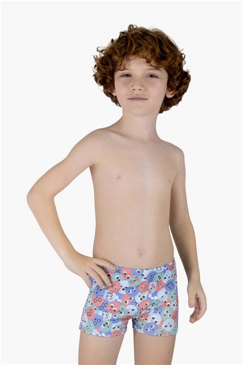 Sunga Boxer Infantil Smiles Lojista Dedeka