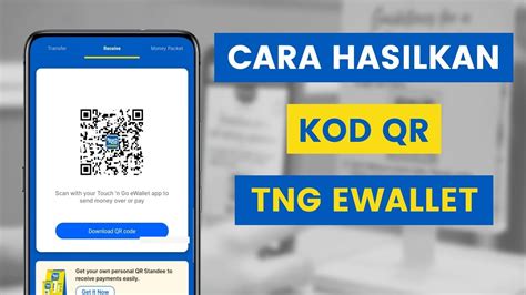 Cara Hasilkan Kod Qr Touch N Go Ewallet Dan Print Untuk Terima Duit