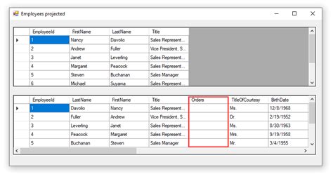 C DataGridView Functions Differently Than GridView When Receiving
