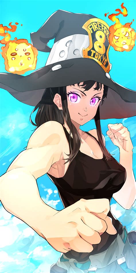 Maki Oze En En No Shouboutai Drawn By Ibaraki Shun Danbooru