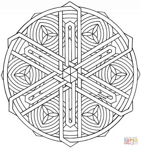 Coloriage Mandala De N Ud Celtique Coloriages Imprimer Gratuits