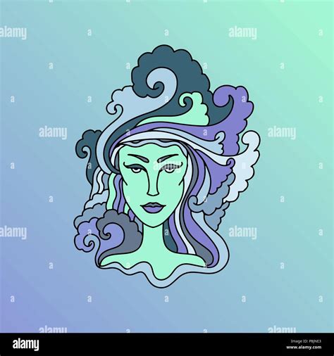 Simbolo de acuario signo zodiacal fotografías e imágenes de alta