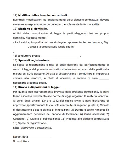 Fac Simile Contratto Di Locazione A Uso Abitativo Come E Dove Scaricarlo