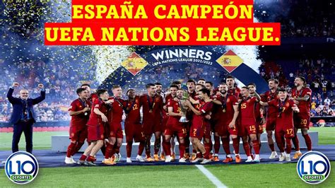 Espa A Campe N De La Uefa Nations League Vence En Penaltis A Croacia