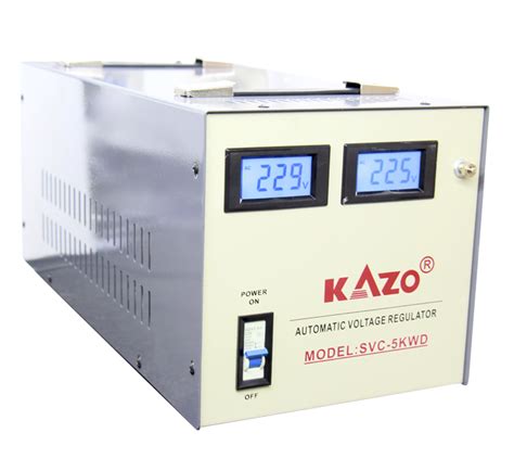 Kazo Estabilizador De Voltaje Servomotor W V Hz Power Acoustik