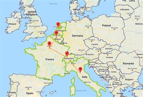 1 Month In Europe Amsterdam To Florence Itinerary Interrail Eu