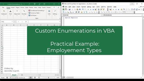 custom enumerations practical example employment type youtube