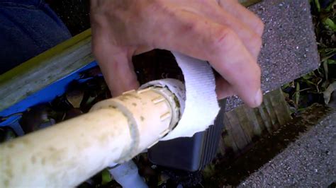 Use Gorilla Glue To Fix Broken PVC Pipe Low Pressure YouTube