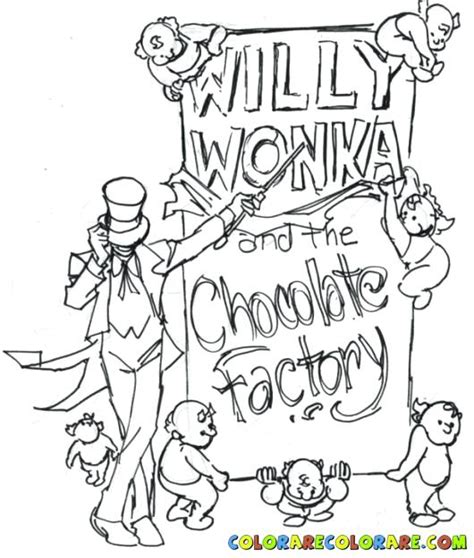 Willy Wonka And The Chocolate Factory Coloring Pages At Getcolorings