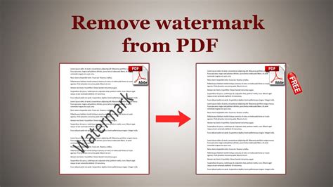 How To Remove Watermark From Any PDF Files FREE 100 Working Free