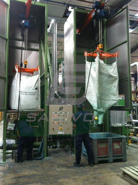 Máquinas para el vaciado de Big Bag SAHIVO