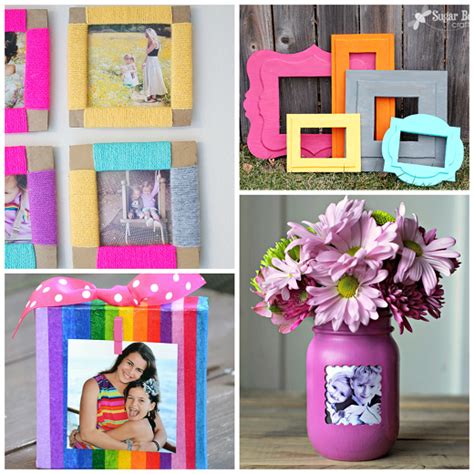 How To Make Handmade Photo Frames Ideas