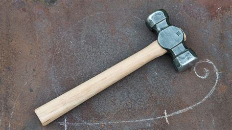 Blacksmithing Forging My First 3lb Rounding Hammer YouTube