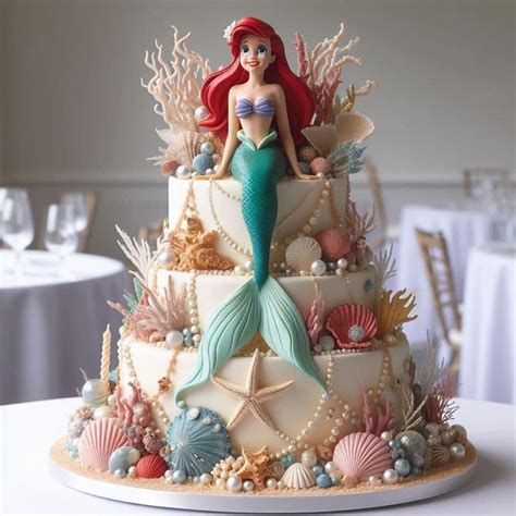 Pin by Rocio G C on Cumpleaños in 2024 Mermaid birthday cakes