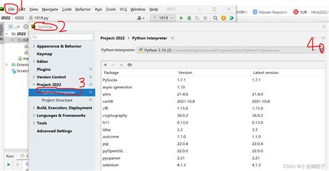 最新版selenium python环境安装 python3 10兼容selenium csdn博客