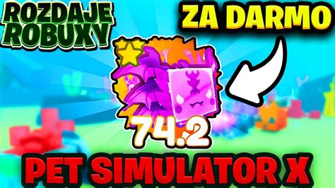 ROZDAJE NAJLEPSZE PETY w PET SIMULATOR X ROZDAJE PETY ROZDAJĘ ROBUX