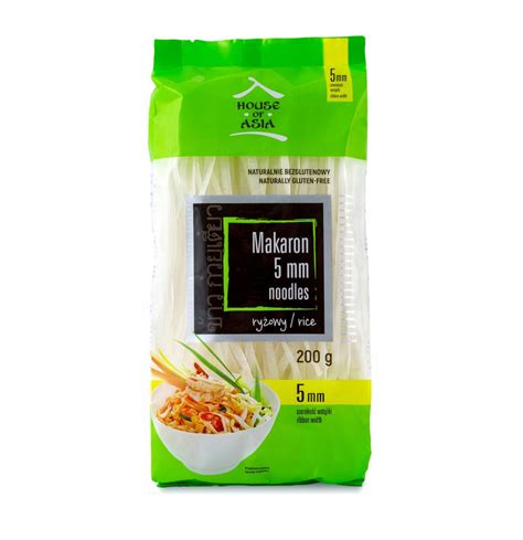 Makaron ryżowy 5 mm 200 g HOUSE OF ASIA 11731909022 Allegro pl
