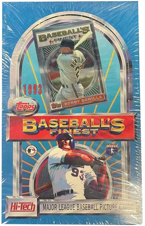 Topps Finest Baseball History And Designs