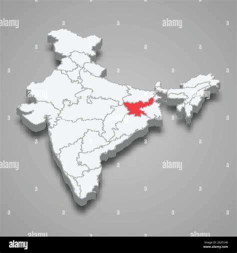 Jharkhand Map Hi Res Stock Photography And Images Alamy