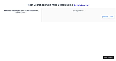 Appbaseio React Searchbox Demo Example Codesandbox
