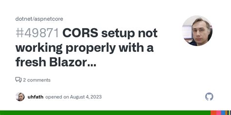 CORS Setup Not Working Properly With A Fresh Blazor WebAssembly Hosted
