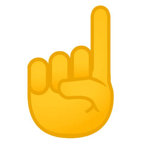 Index Pointing Up On Noto Color Emoji Animated 15 0