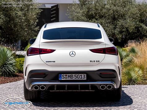 Foto Bild Mercedes GLE Coupe Heckansicht Angurten De