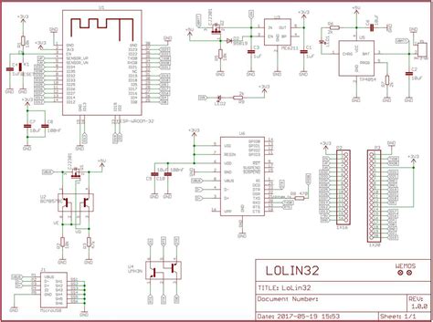 Understanding The Schematic Of Esp Wemos D Mini
