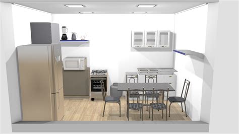 Cozinha Casinha De Larissa Planta D Mooble