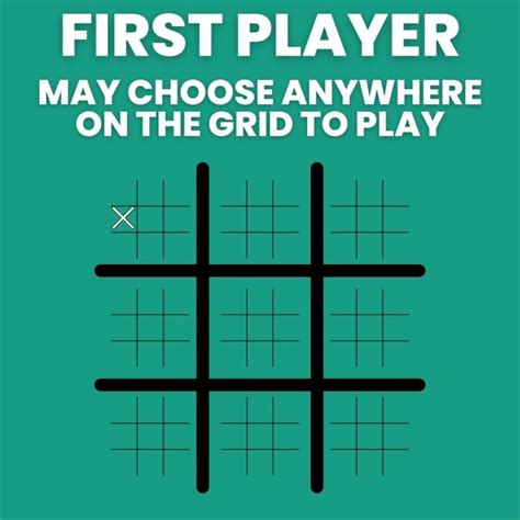 Ultimate Tic Tac Toe Free Printable Pdf Template