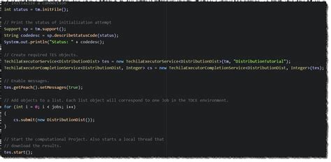techila distributed computing engine with java