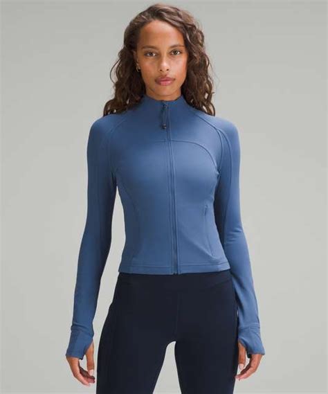 Lululemon Define Cropped Jacket Nulu Black Gold Lulu Fanatics