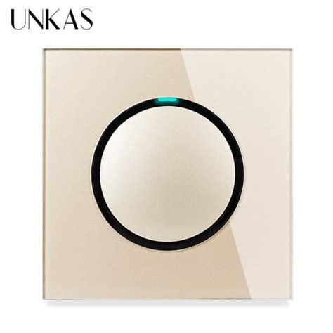 1 Gang Gold 1 Way Interrupteur Mural Gris 1 2 3 4 Boutons Bouton