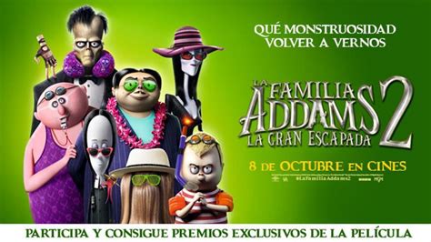 No Te Pierdas El Estreno En Cines De La Familia Addams 2 La Gran