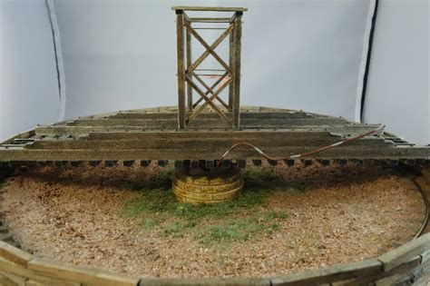 Colorado Narrow Gauge Turntable And Roundhouse In Hon