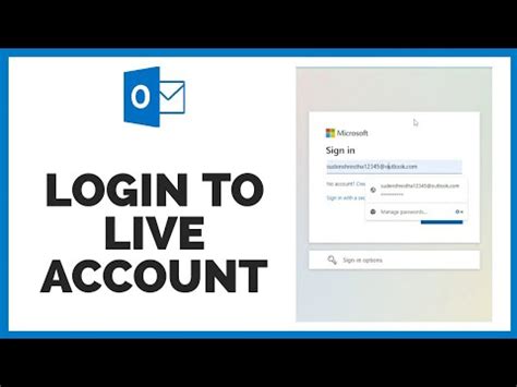 How To Login Live Account Microsoft Live Account Login Email Live