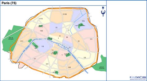 Décrypter 80 imagen carte touristique de paris fr thptnganamst edu vn