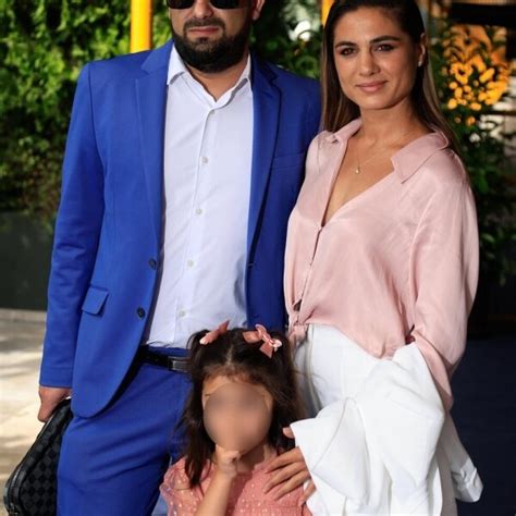 Gema Ald N Junto A Su Novio Y Su Hija En La Comuni N Del Hijo De Ortega