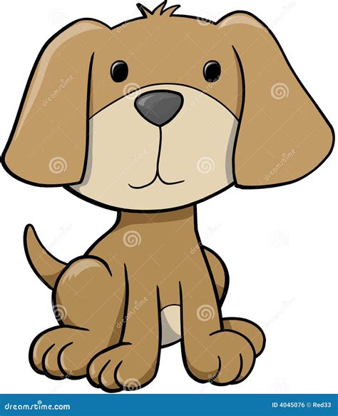 Ilustración Del Vector Del Perro Ilustración del Vector Ilustración