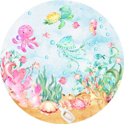 Total 50 Imagem Painel Fundo Do Mar Menina Br Thptnganamst Edu Vn