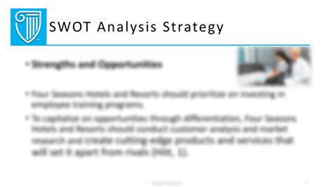 Solution Four Seasons Hotel Swot Analysis Studypool