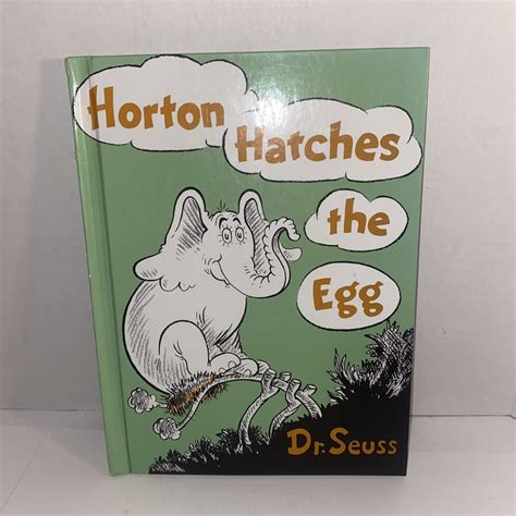 Horton Hatches The Egg Grolier Book Club Edition Dr Seuss Values MAVIN
